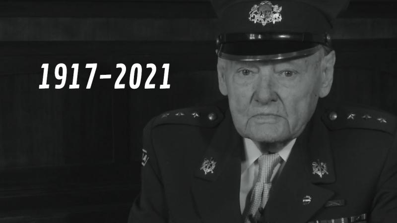 Mūžībā devies bijušais Latviešu virsnieku apvienības biedrs atvaļināts ...